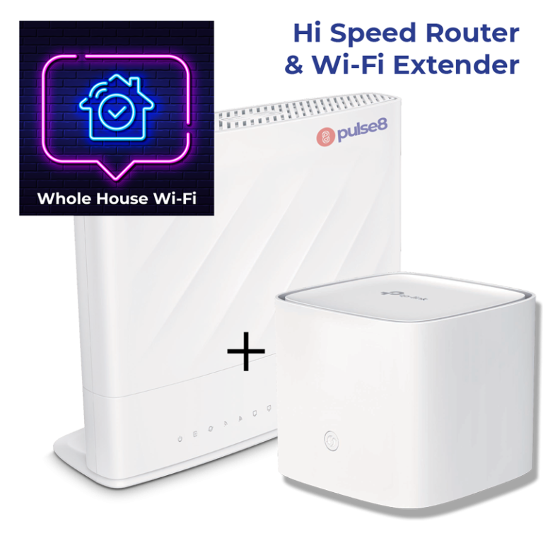 OFNL 40 Fibre Broadband with Whole Home Wi-Fi Coverage - Pulse8